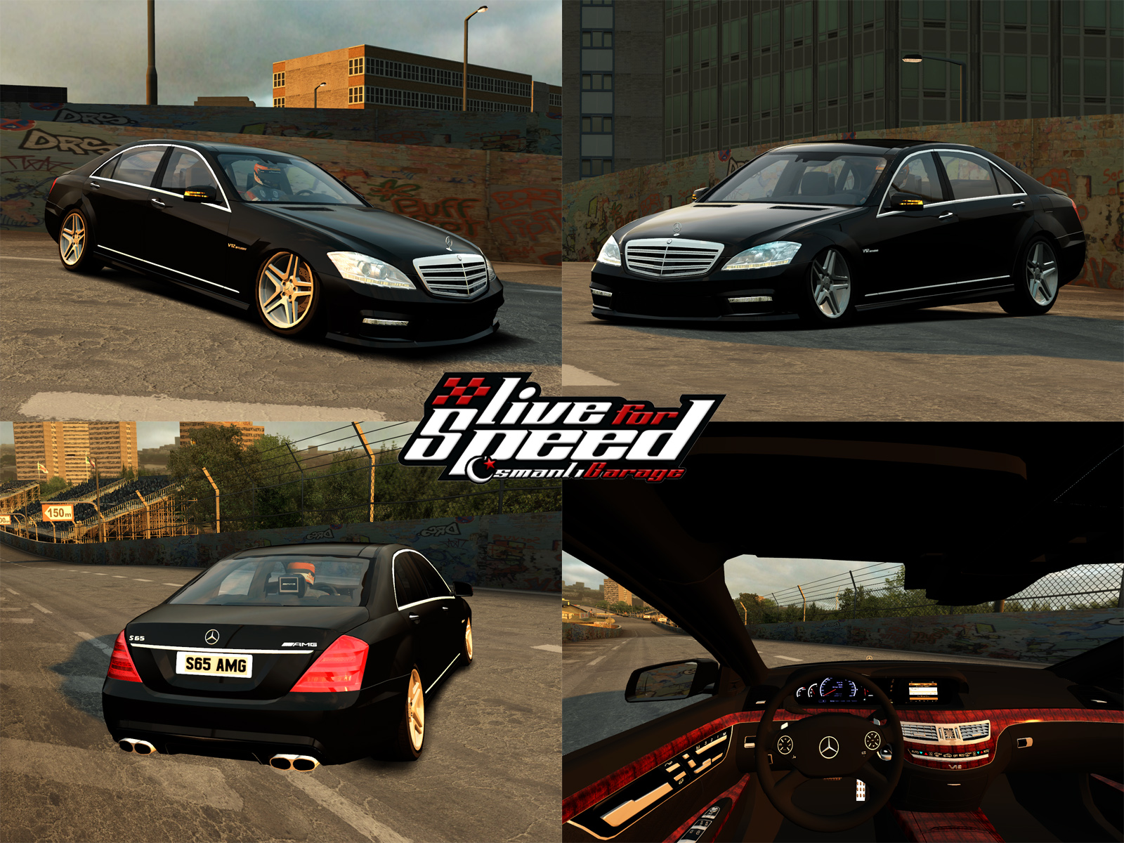 LFS Mercedes Benz W211 S65 AMG - OsmanliGarage.Com