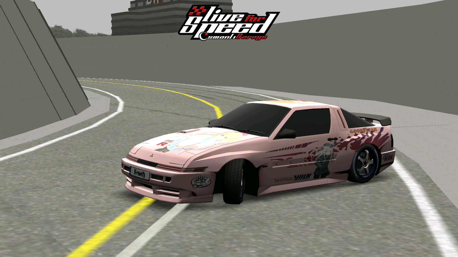 LFS Custom Touge Drift Layout - OsmanliGarage.Com