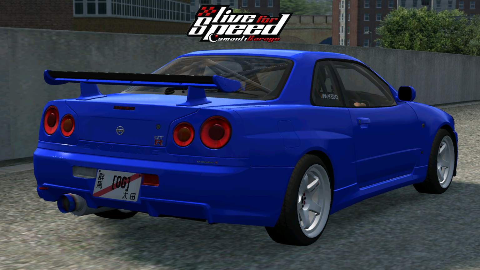 LFS Nissan Skyline GT-R R34 V SPEC II - OsmanliGarage.Com