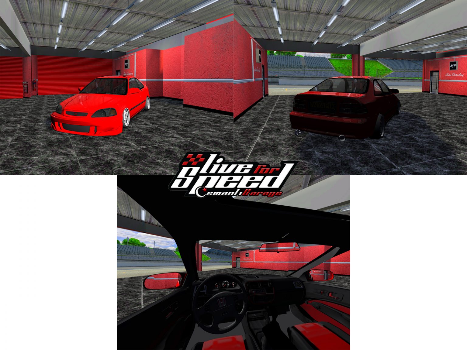 LFS HONDA CİVİC 1.6 İES - OsmanliGarage.Com