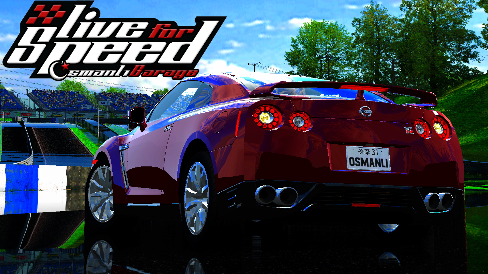 LFS Nissan GTR35 - OsmanliGarage.Com